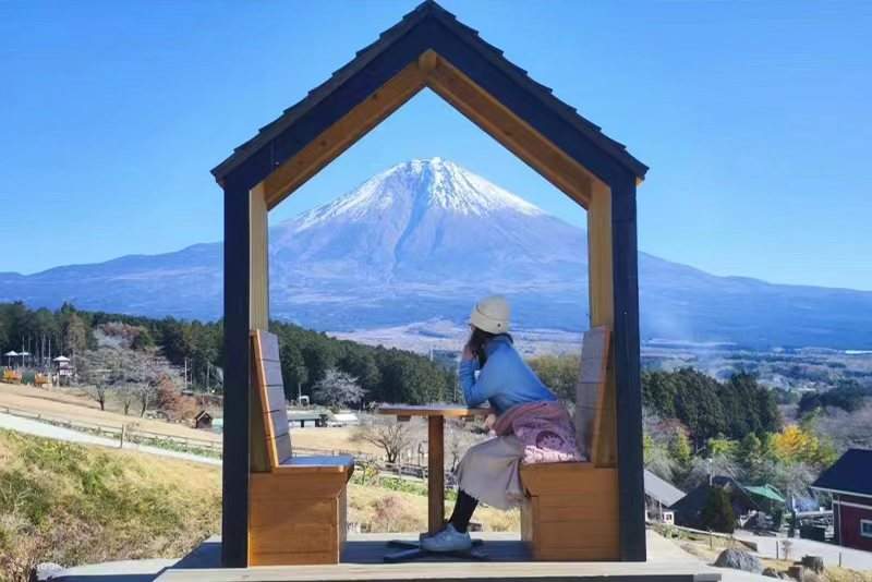[Mount Fuji Family Check-in Recommendation] Arakurayama Park & Makaino ...